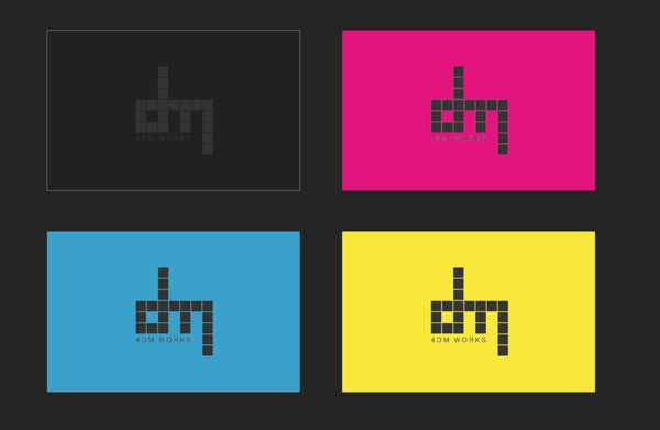 4DM Works - 4DM Logo, Corporate Design and Website
