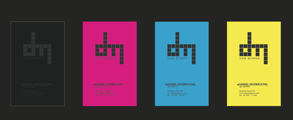 4DM Works - 4DM Logo, Corporate Design and Website