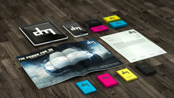 4DM Works - 4DM Logo, Corporate Design and Website