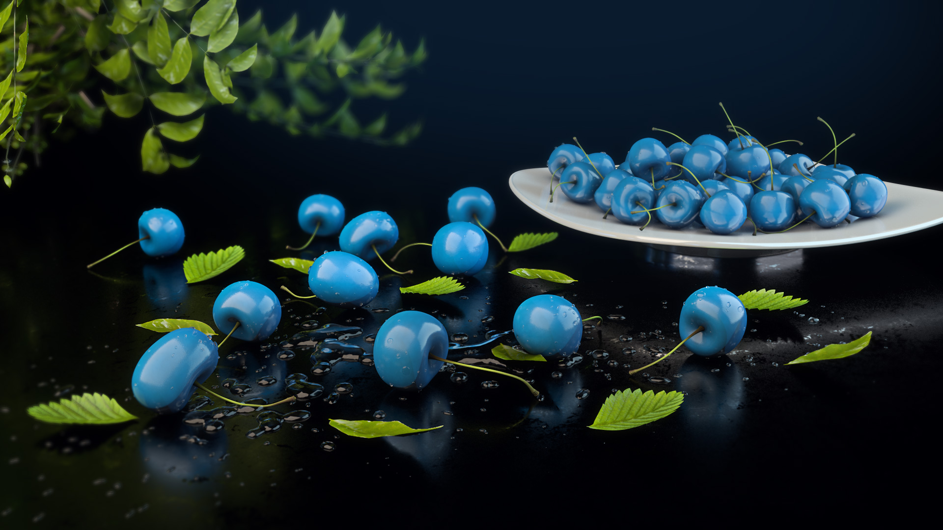 Strawberry | Erdbeere 3D Modellierung | Produktvisualisierung - 4DM Works