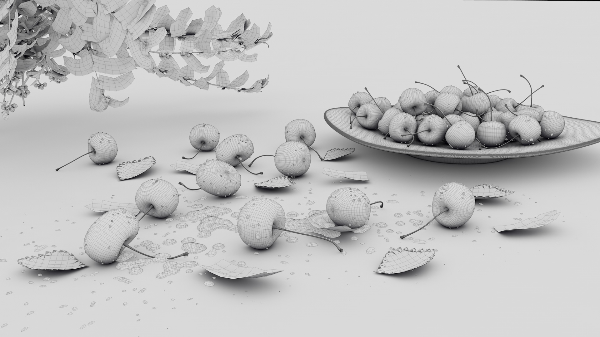 Strawberry | Erdbeere 3D Modellierung | Produktvisualisierung - 4DM Works